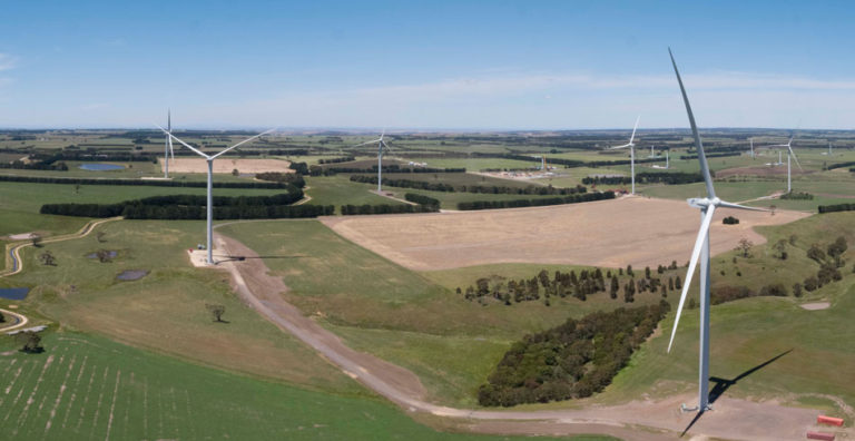 Moorabool Wind Farm connects to the Victorian transmission network ...