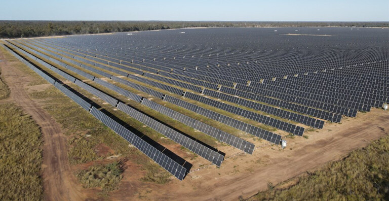 Australia’s largest solar farm begins exporting to grid - Energy Source ...