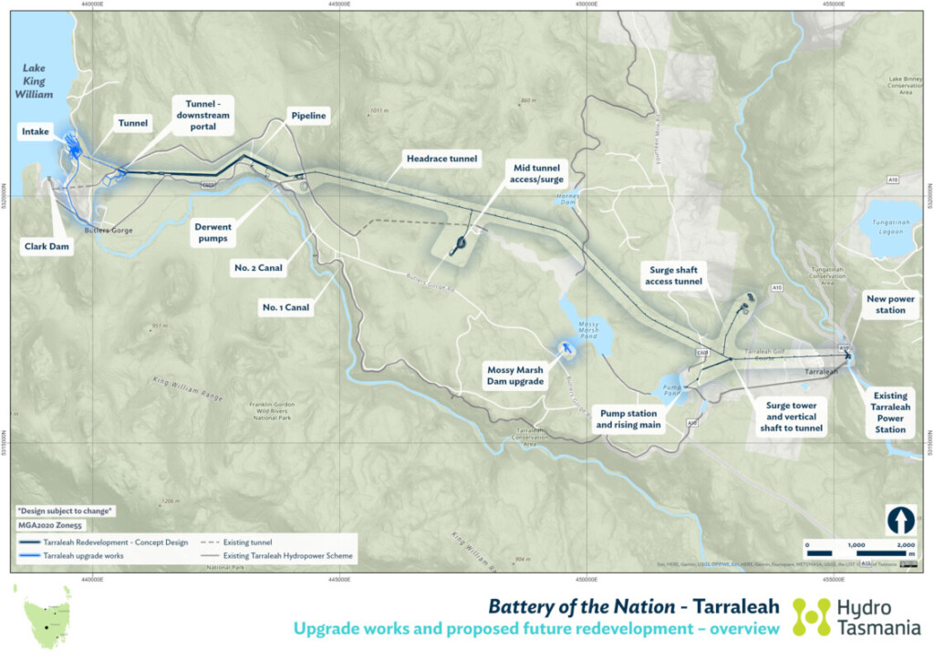 First stage of Tarraleah upgrade in full swing at HydroTas - Energy ...