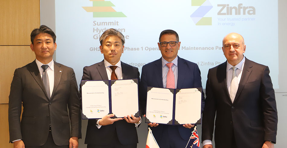 Zinfra inks O&M deal with Summit Hydrogen Gladstone