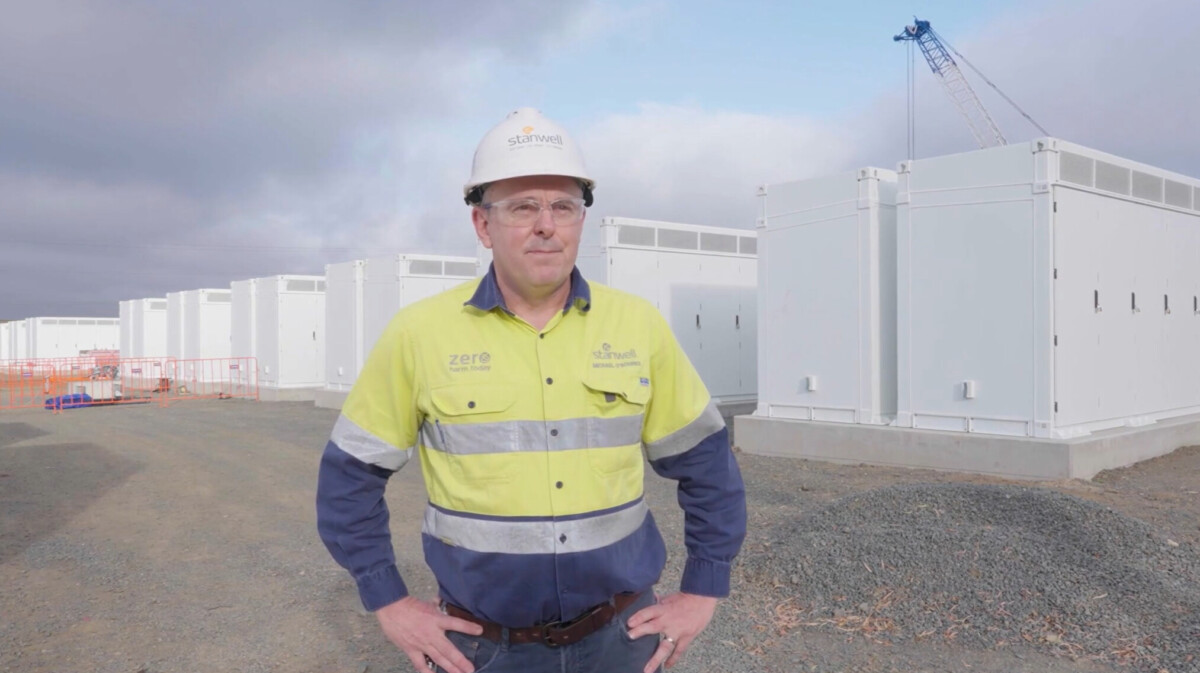 Stanwell Battery construction reaches halfway point
